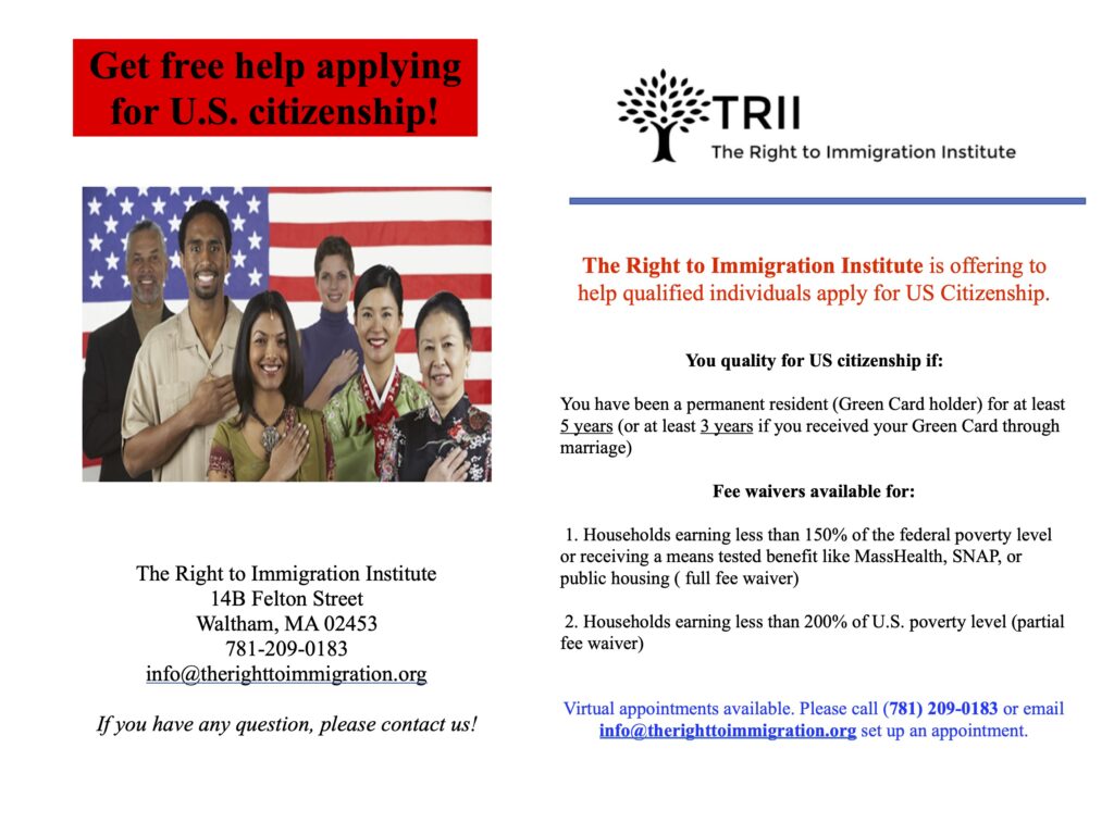 Immigration and Refugee Resources - WATCH CDC